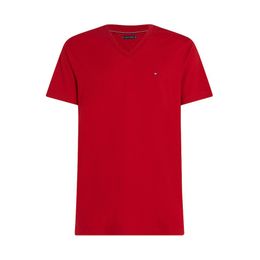 Tommy Hilfiger T-Shirt 'ESSENTIAL' Herren Größe XXXL dunkelrot