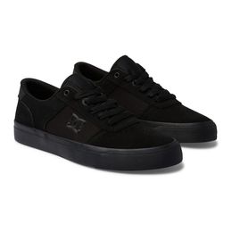 DC Shoes Herren Sneaker "Teknic", Gr. 11,5, schwarz, Obermaterial: Leder (Kuh) / Futter: Textil / Außensohle: Gummi, Schuhe