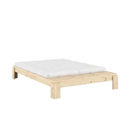 Stauraumbett Karup Design, B:168cm H:36cm L:240cm, beige, Kinderzimmer, Betten, "Layers Bed Bench, Bettgestell mit Aufbewahrungsbank, mehrere