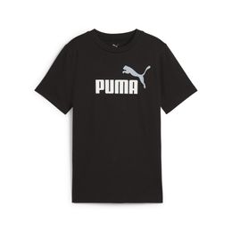 Puma Jungen T-Shirt "Essentials Colour No.1 Logo T-Shirt Jungen", schwarz, Gr. 152, Obermaterial: 100% Baumwolle; Rippe: 80% Baumwolle, 20%