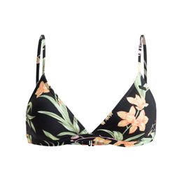 Roxy Damen Triangel-Bikini-Top "Pt Beach Classics", schwarz, Gr. M, 85% Polyester, 15% Elasthan, Bikini-Oberteile