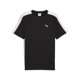 Puma Damen T-Shirt "T7 T-Shirt Herren", schwarz, Gr. XXL, clean, Obermaterial: 100% Baumwolle; Rippe: 80% Baumwolle, 20% Polyester, Shirts
