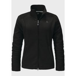 Sch&ouml;ffel SCH&Ouml;FFEL Damen Fleecejacke "Fleece Jacket Leona3", schwarz, Gr. 44, Oberstoff: 100% Polyester, Jacken
