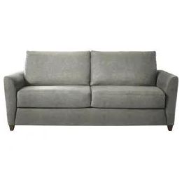 Schlafsofa Bali "Dallas", grau, B:195cm H:93cm T:103cm, Sofas, Dauerschlaffunktion, mit Lattenrost und Matratze