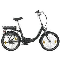 E-Bike Llobe "Elektro Faltrad 20" Pure anthrazit" Gr. 43, grau (anthrazit), E-Bikes, 43cm, 20 Zoll (50,80cm)