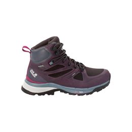Jack Wolfskin Damen Wanderschuh "FORCE STRIKER TEXAPORE MID W", Gr. 4, lila, Main Material 100% Polyamide Second Material Lining Sole 100% Rubber/