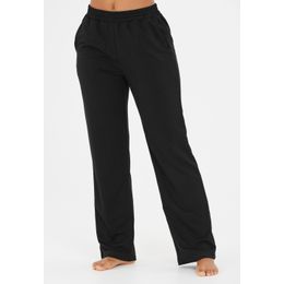 ENDURANCE ATHLECIA ATHLECIA Damen Sweathose "Diane", schwarz, Gr. 36, unifarben, 66% Viskose, 30% Polyester, 4% Elasthan, Hosen, mit 4-Wege-Stretch im zeitlosen Design