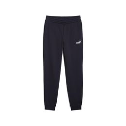 Puma Damen Sporthose "Essentials No. 1 Logo Jogginghose Herren", blau, Gr. L, unifarben, Obermaterial: 68% Baumwolle, 32% Polyester; Rippe: 97%