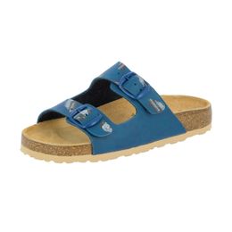 Lico Jungen Pantolette "Pantolette Bioline Emergency marine", Gr. 27, blau, Synthetik, Schuhe