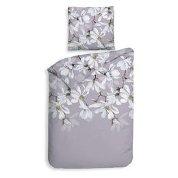 HNL Flanell-Bettwäsche-Set "Stacey" in Lila - 59% | Größe 200x220 cm | Bettwaesche-bettwaren