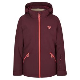 Ziener Mädchen Skijacke "AMELY", rot, Gr. 104, Obermaterial: 100% Polyester;Futter: 1. 100% Polyamid, 2. 100% Polyester;Wattierung: 100% Polyester;,