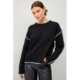 ellos Pullover "Mia" in Schwarz - 53% | Größe S | Damen-pullover-cardigans