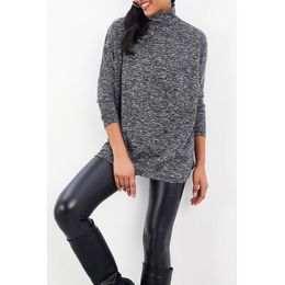 LA Angels Rollkragenpullover in Anthrazit - 70% | Gr&ouml;&szlig;e M | Damen-pullover-cardigans