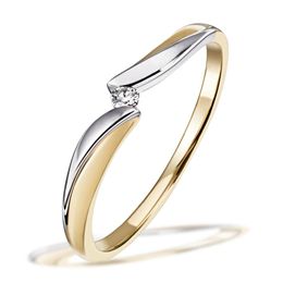 Goldmaid Damen Goldring, 18,5, Gelbgold 333 Gelbgold 375 Gelbgold 585 Gelbgold 750 Wei&szlig;gold 333 Wei&szlig;gold 375 Wei&szlig;gold 585 Wei&szlig;gold 750, bunt,