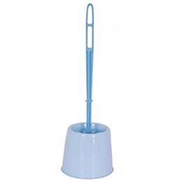 MSV WC-Bürstengarnitur hellblau Ø 12,5 x 38 cm