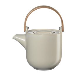 Asa teekanne mit hellem holzgriff, tofu