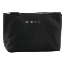 Valentino Handbags Kosmetiktasche VALENTINO BAGS "SOFT COSMETIC CASE BRIXTON", Damen, Gr. B/H/T: 25cm x 15cm x 10cm, schwarz (nero), Polyurethan, Taschen, Beautycase Kosmetikbeutel Kulturtasche