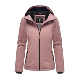 Outdoorjacke Marikoo "Brombeere", Damen, Gr. L (40), lila (mauve), Obermaterial: 100% Polyester, Innenmaterial: 100% Polyester, Jacken, sportliche Übergangsjacke mit Kapuze