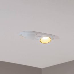 Bega LED-Einbaustrahler Studio Line, weiß/messing, 2-fl.