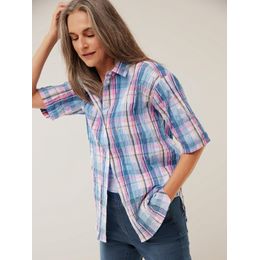 Walbusch Seersucker Hemdbluse