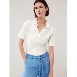 Walbusch Poloshirt Lochstickerei
