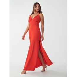 BWLDR Abendkleid 'AVONLEA' Damen Gr&ouml;&szlig;e 46 feuerrot Winterkleid