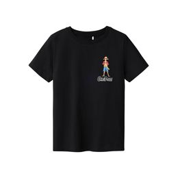 name it T-Shirt 'NKMDio' Jungen Gr&ouml;&szlig;e 170/176 nude / blutrot / schwarz / wei&szlig;