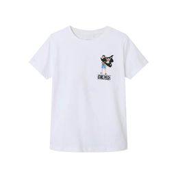 name it T-Shirt 'NKMDio'' Jungen Gr&ouml;&szlig;e 146/152 royalblau / zitronengelb / schwarz / wei&szlig;