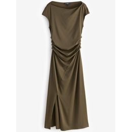 next Kleid Damen Gr&ouml;&szlig;e 42 khaki Winterkleid