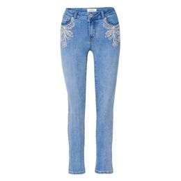Koroshi Jeans Damen Gr&ouml;&szlig;e 34 blue denim