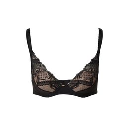 Chantelle BH Damen Gr&ouml;&szlig;e 75 dunkelbeige / schwarz