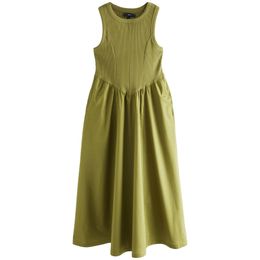 next Kleid Damen Gr&ouml;&szlig;e 52 oliv Winterkleid