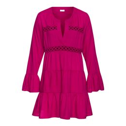 Lascana Kleid 'Lola' Damen Gr&ouml;&szlig;e 32/34 fuchsia Sommerkleid