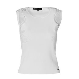 Koroshi Top Damen Gr&ouml;&szlig;e XS wei&szlig;