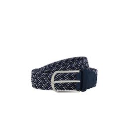 Boggi Milano G&uuml;rtel Herren Gr&ouml;&szlig;e 85 navy / offwhite
