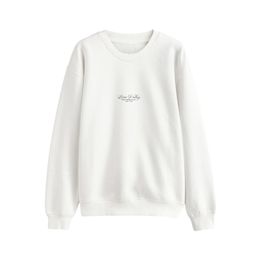 next Sweatshirt Damen Gr&ouml;&szlig;e XL ecru / schwarz