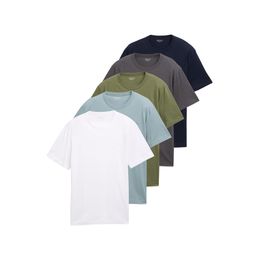 Tom Tailor T-Shirt Herren Gr&ouml;&szlig;e XXXL marine / hellblau / grau / oliv / wei&szlig;