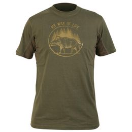 Hart T-Shirt Branded Wild Boar Oliv (Gr&ouml;&szlig;e: M)