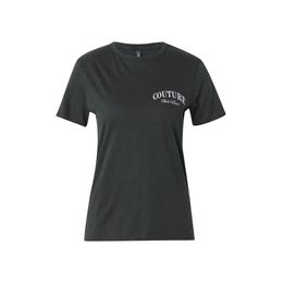 Only T-Shirt 'ONLLUCY' Damen Gr&ouml;&szlig;e XL schwarz / transparent / wei&szlig;