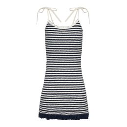 Tommy Jeans Kleid Damen Gr&ouml;&szlig;e XL marine / offwhite