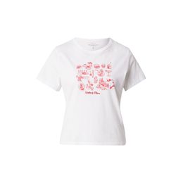 Abercrombie & Fitch Abercrombie & Fitch T-Shirt 'WEEKEND PLANS' Damen Gr&ouml;&szlig;e S rot / wei&szlig;