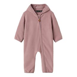 Overall name it "NBNMEEKO SUIT SOLID", Baby, Gr. 62 (68), N-Gr, lila (elderberry), Web, Obermaterial: 100% Polyester, unifarben, casual, regular fit, Langarm, Overalls