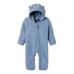 Overall name it "NBNMEEKO SUIT SOLID", Baby, Gr. 62 (68), N-Gr, infinity, Web, Obermaterial: 100% Polyester, unifarben, casual, regular fit, Langarm, Overalls