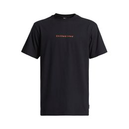 T-Shirt Quiksilver "Vortex", Herren, Gr. S, schwarz, [Hauptstoff] 100% Baumwolle, Kurzarm, Shirts