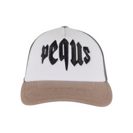 Trucker Cap PEQUS "PEQUS PEQUS Mythic Logo Cap", Damen, Gr. one size, beige, 100% Kunststoff, casual, Caps