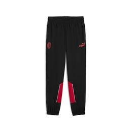 Sporthose Puma "AC Milan ftblARCHIVE Hose Herren", Herren, Gr. L, Normalgrößen, rot (schwarz for all time rot), Obermaterial: 100% Polyester; Unteres Hosenfutter: 100% Nylon; Oberes Hosenfutter: 100% Polyester; Seitentascheu00a0u2013 Oben: 100% Polyester, regular fit, Hosen