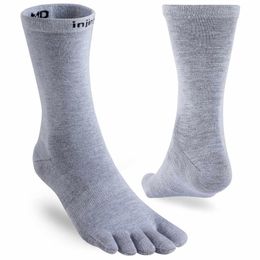injinji Liner Crew Bekleidung Unisex grau