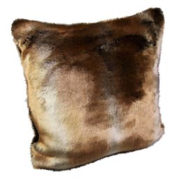 Star Home Textil Zobel-Webpelzdecke oder-Kissen, Kissen