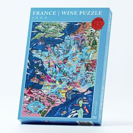 Wein-Puzzle, Frankreich