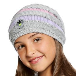 Twinkle Kid, Kinder Reflektor M&uuml;tze, Rainbow Beanie, blau, Gr. 54/56, unisex